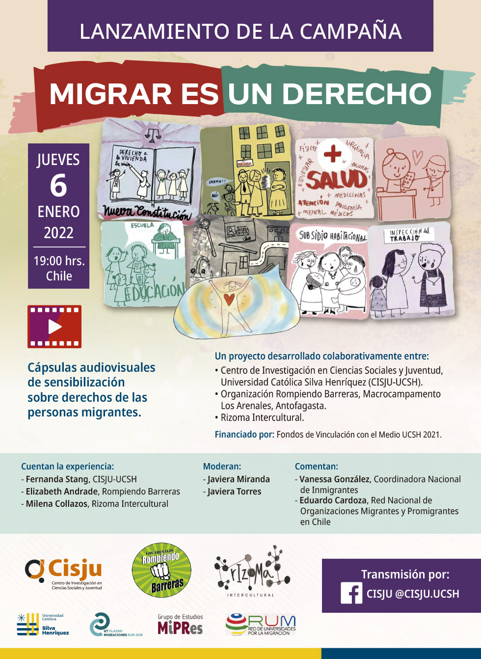 Lanzamiento De Campaña «migrar Es Un Derecho Universidad Católica